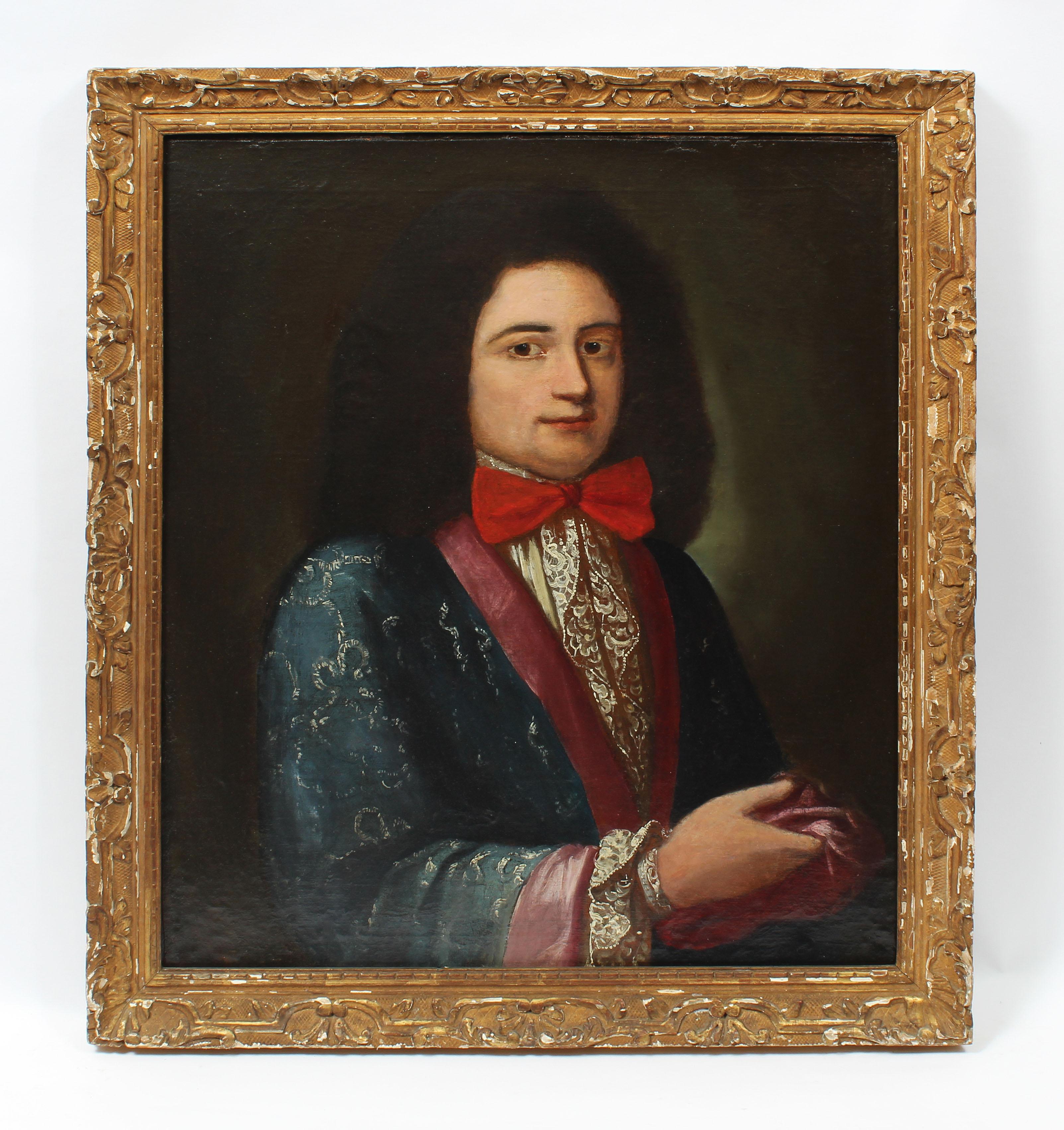 Unknown - Antique French Old Master Royalty Formal Portrait Original ...
