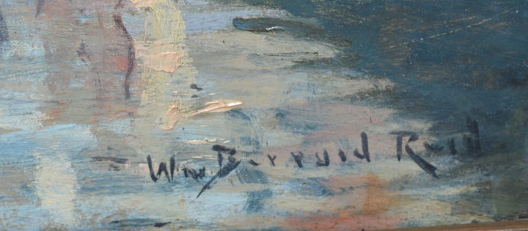 Unknown - Antique Impressionist View of Venice Italy, Oil Painting by ...