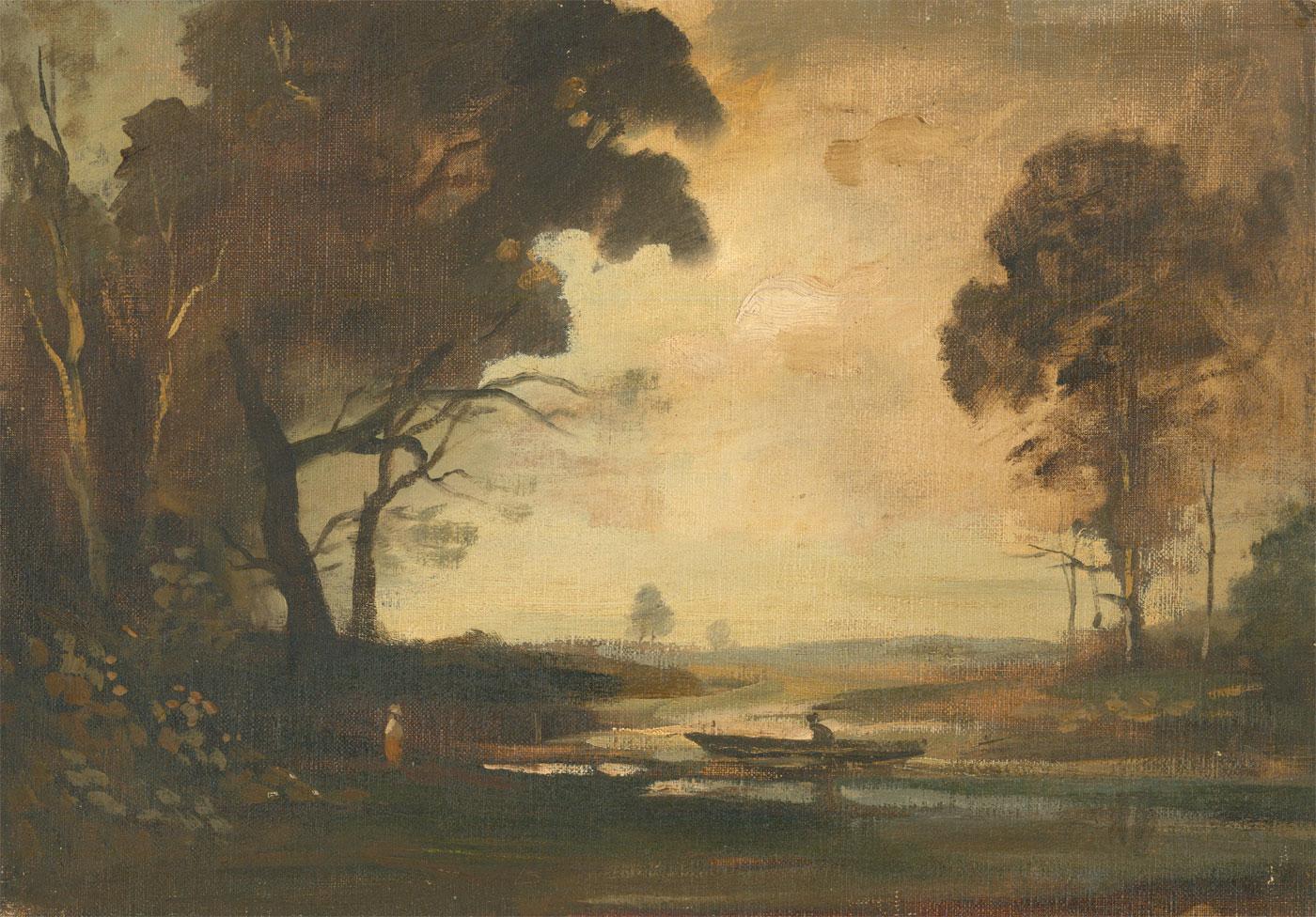 Unknown - Attrib. Philip Hugh Padwick ROI RBA (1876-1958) - Oil, By the ...