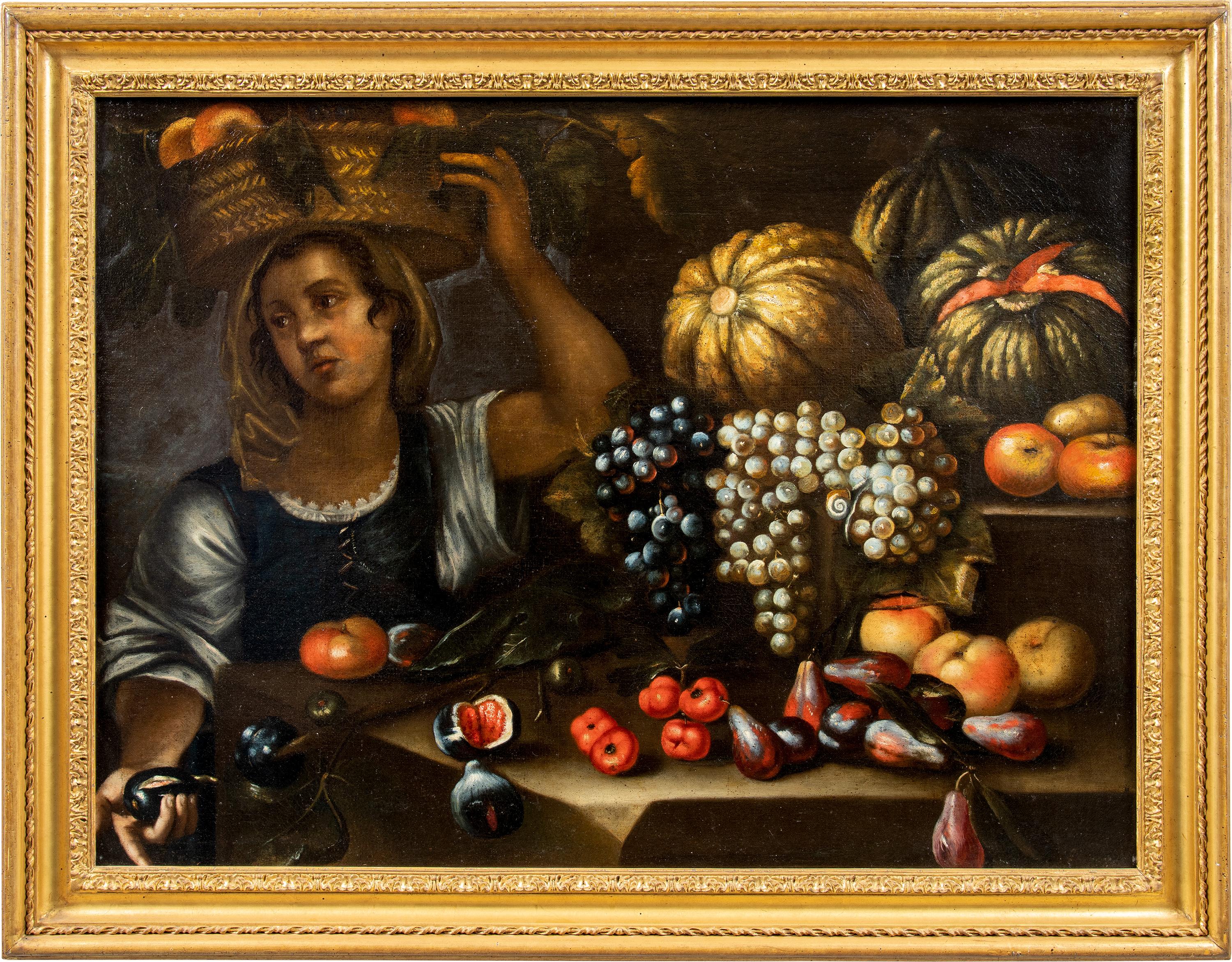 Unknown - Baroque Italian master- 17th century still life painting ...