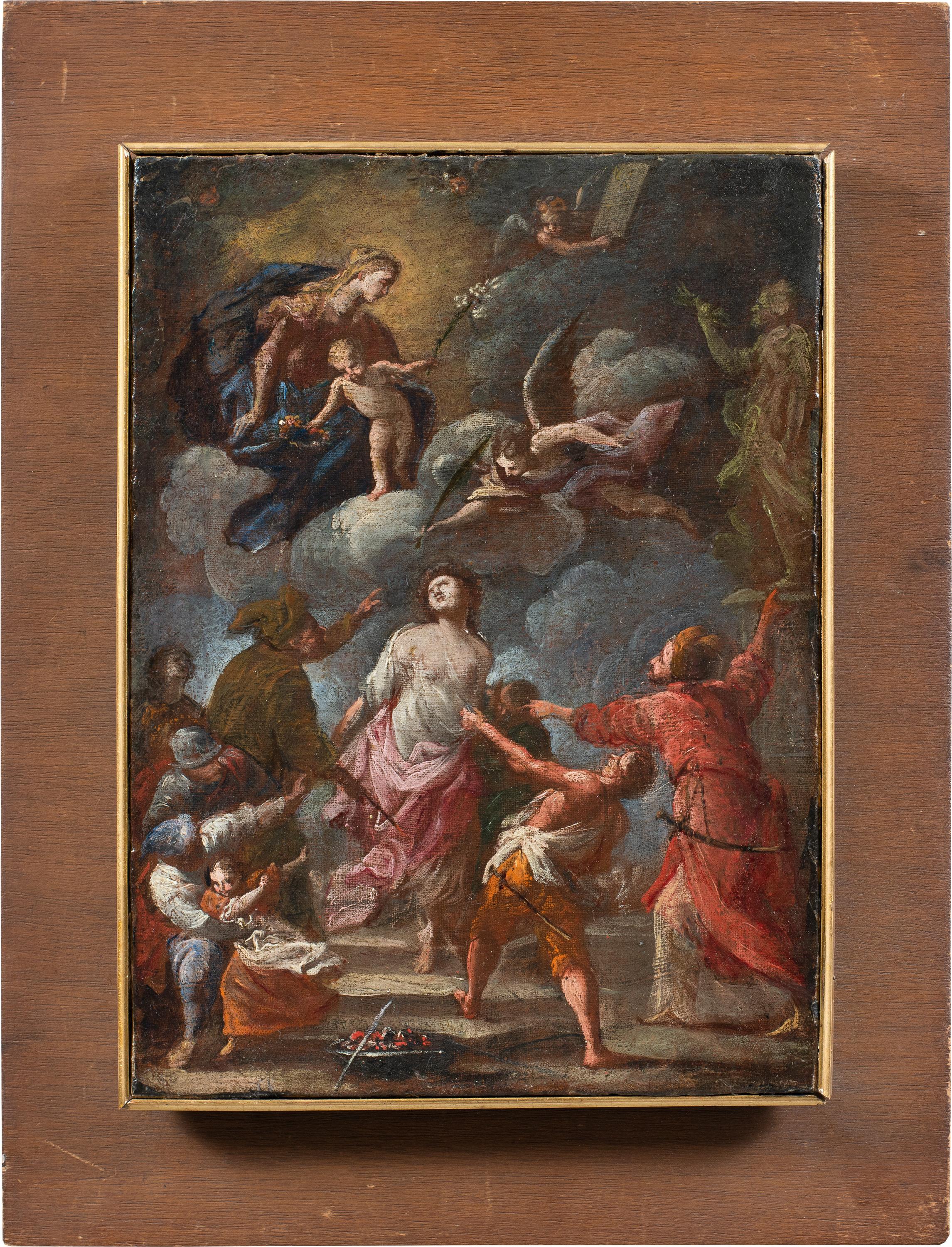 Unknown - Baroque Neapolitan master - 17th century figure painting ...