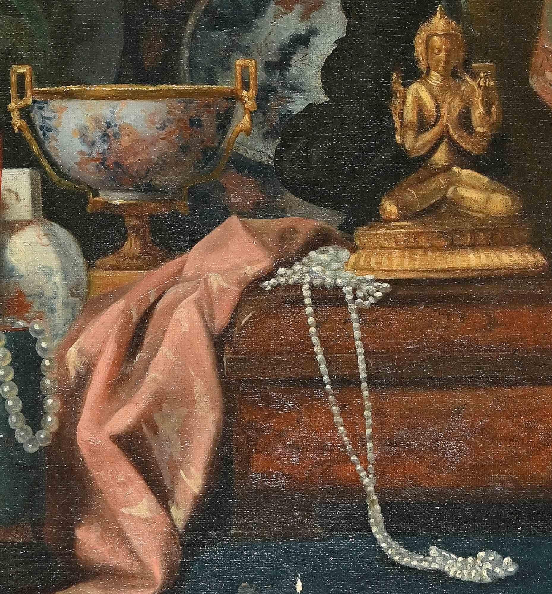 Unknown - Boudoir - Oil Painting - Early 20th Century For Sale at ...