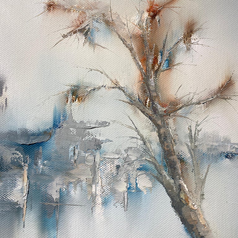 Gao Xiao Yun - Mellow Like Breeze, Waterfront Landscapes oil paint ...