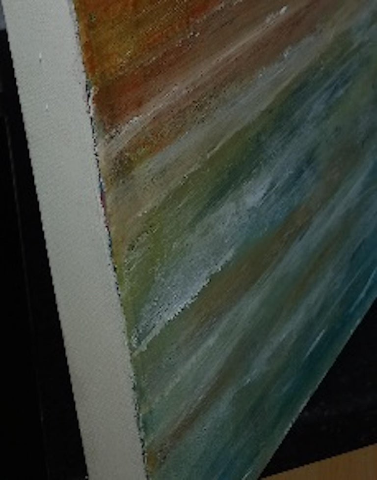 Unknown - Dawn Tide, Abstract Impressionist Style Painting, Gerhard ...