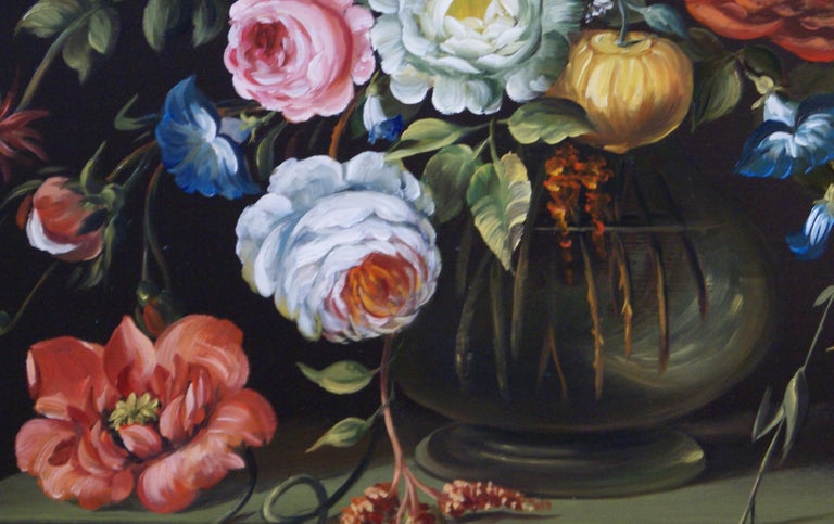 Unknown - Dutch-Style Floral Still Life at 1stDibs