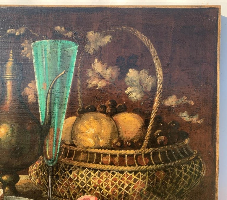 Unknown - Early 19th century Italian still life painting - Interior ...