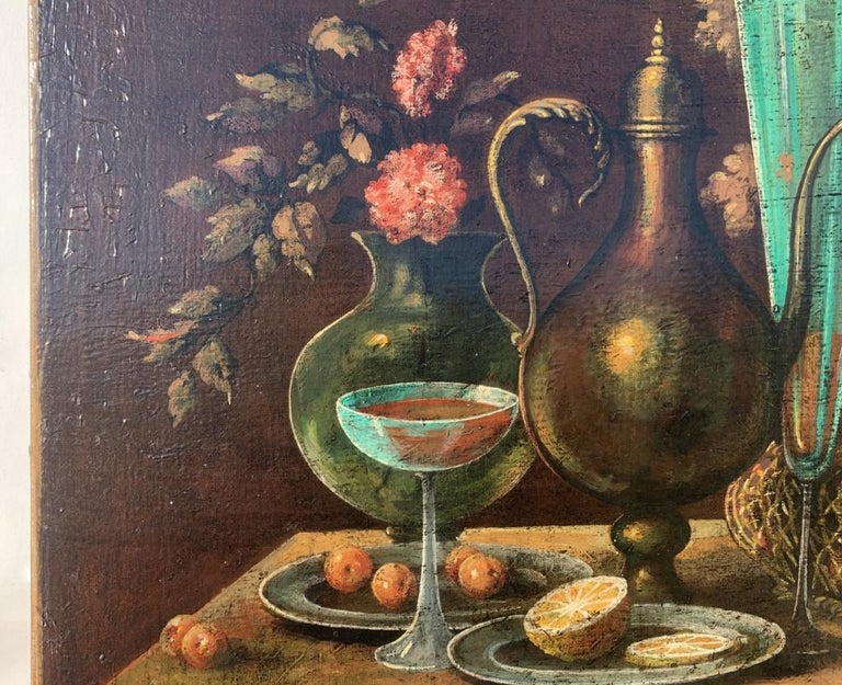 Unknown - Early 19th century Italian still life painting - Interior ...