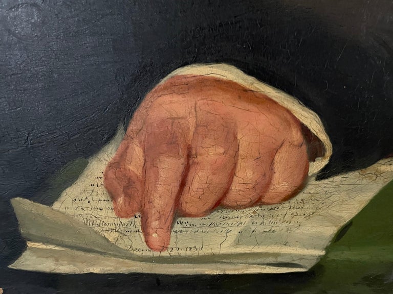 Unknown - English School, c. 1830's Large Portrait of a Country Squire ...