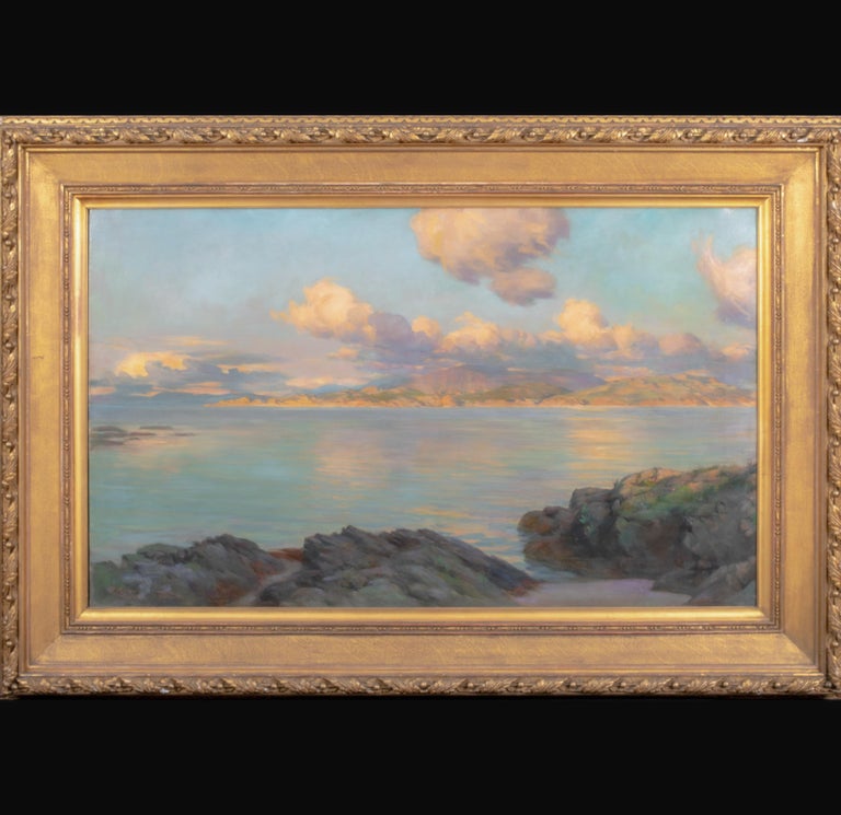 Unknown - Figures In A Landscape, River Rhine In The Distance, dated ...