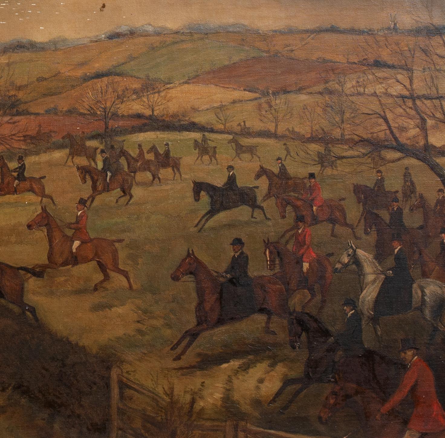 Unknown - Fox Hunting Landscape, The Vale, Lincolnshire by Cuthbert ...