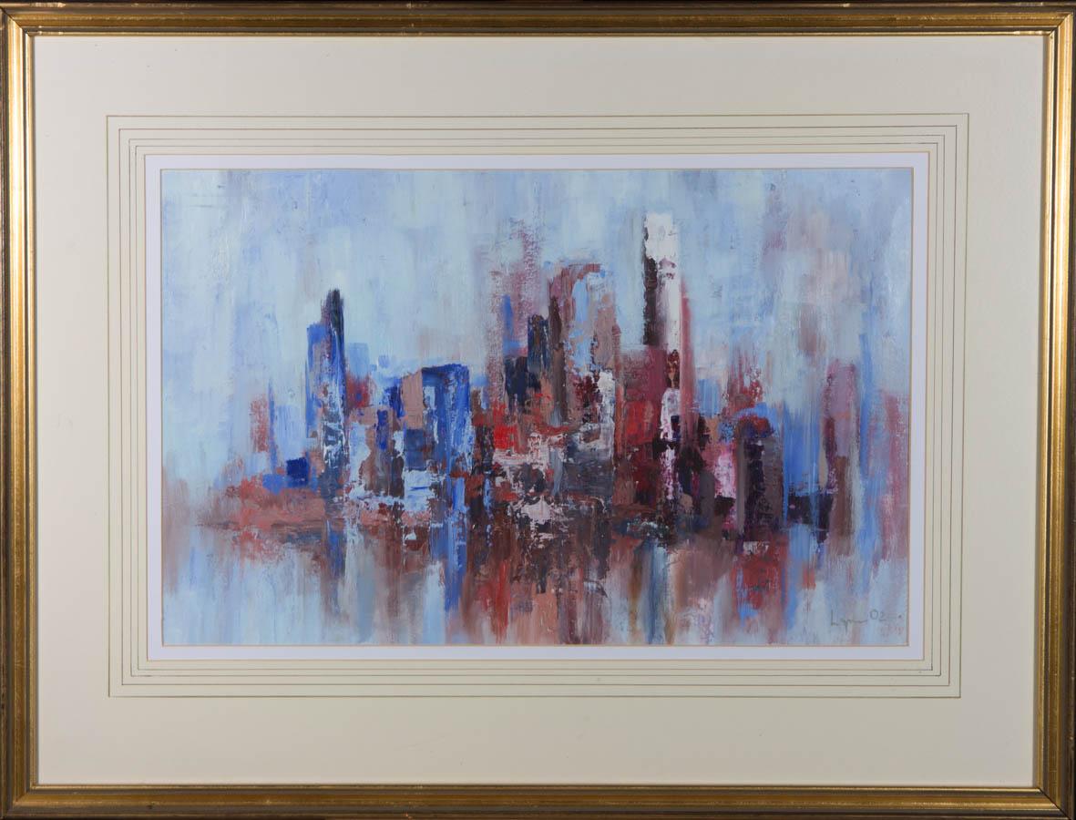 John Cherrington - John Cherrington (1931-2015) - 1982 Acrylic ...