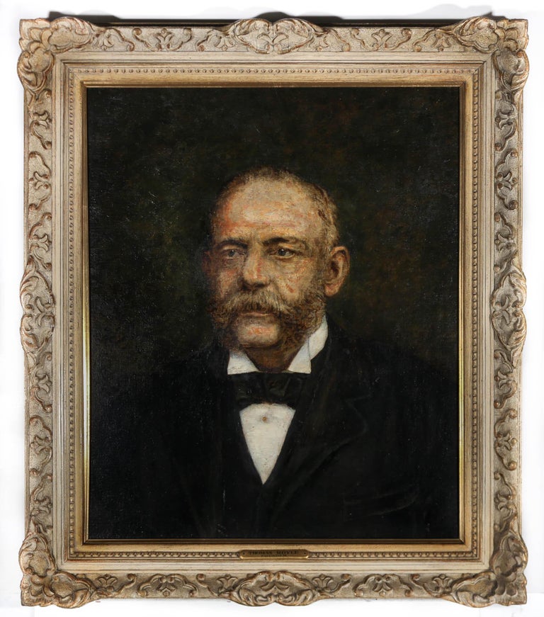 Unknown - Framed Early 20th Century Oil - Portrait of Thomas Royle For ...
