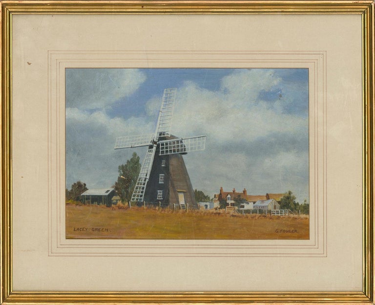 Unknown - G. Fowler - Signed and Framed Mid 20th Century Oil, Lacey ...
