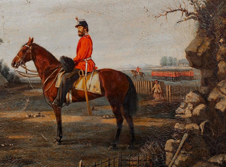 Unknown - Garibaldi Redshirts Encampment, 19th Century attributed to ...