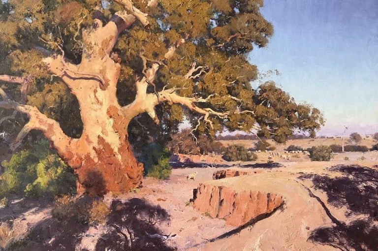 Warwick Fuller - Gold in the Gully, Eldee Creek For Sale at 1stDibs