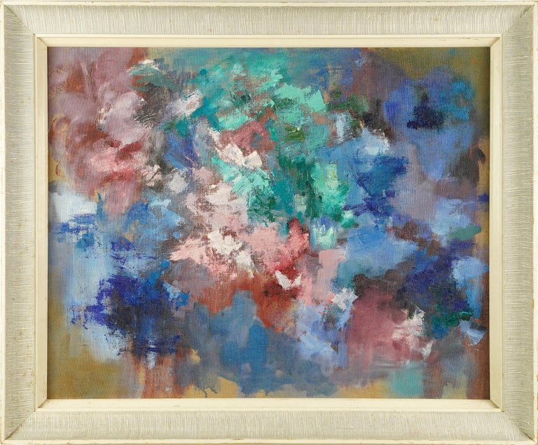 Unknown - Golden Hour Antique American School Abstract Expressionist ...