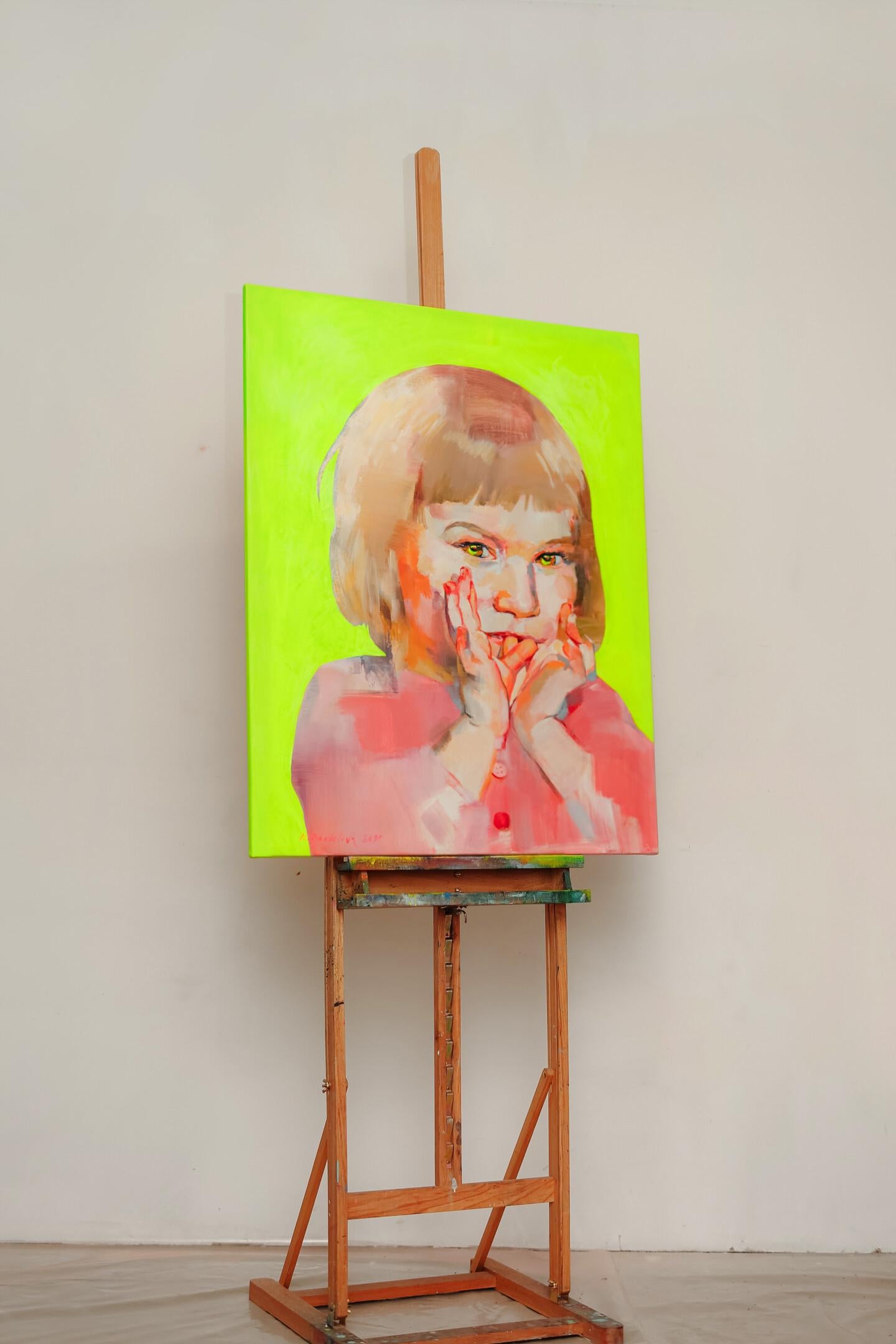Unknown - "Growing Up of Daria" Oil Painting by Natalia Baykalova, 2020 ...