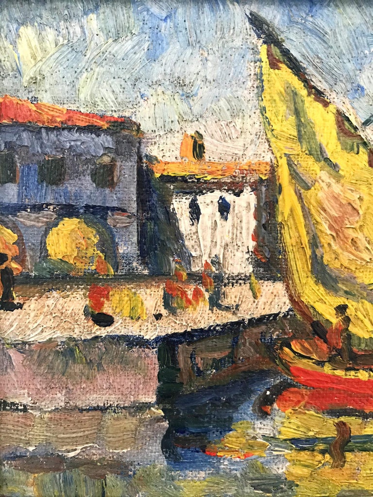 Unknown - Harbor Scene 2 For Sale at 1stDibs