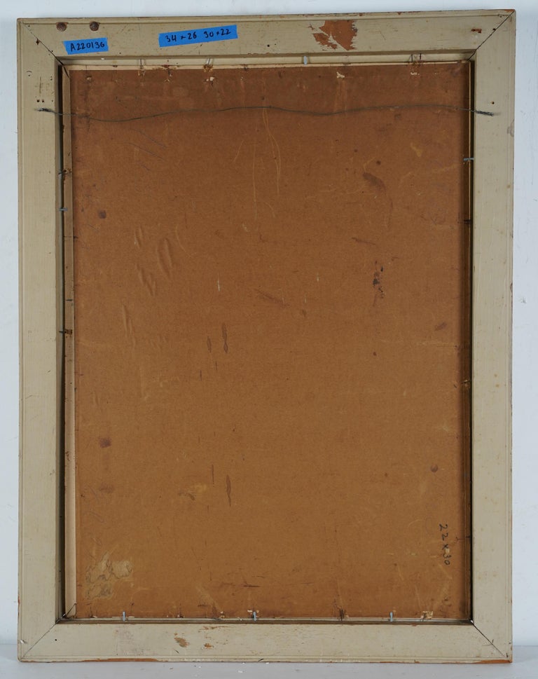 Unknown - Harlem Renaissance Signed Ellis Original Abstract Portrait ...