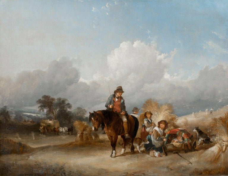 Unknown - Harvest Time, 19th Century - Charles Shayer (1826-1914) Henry ...
