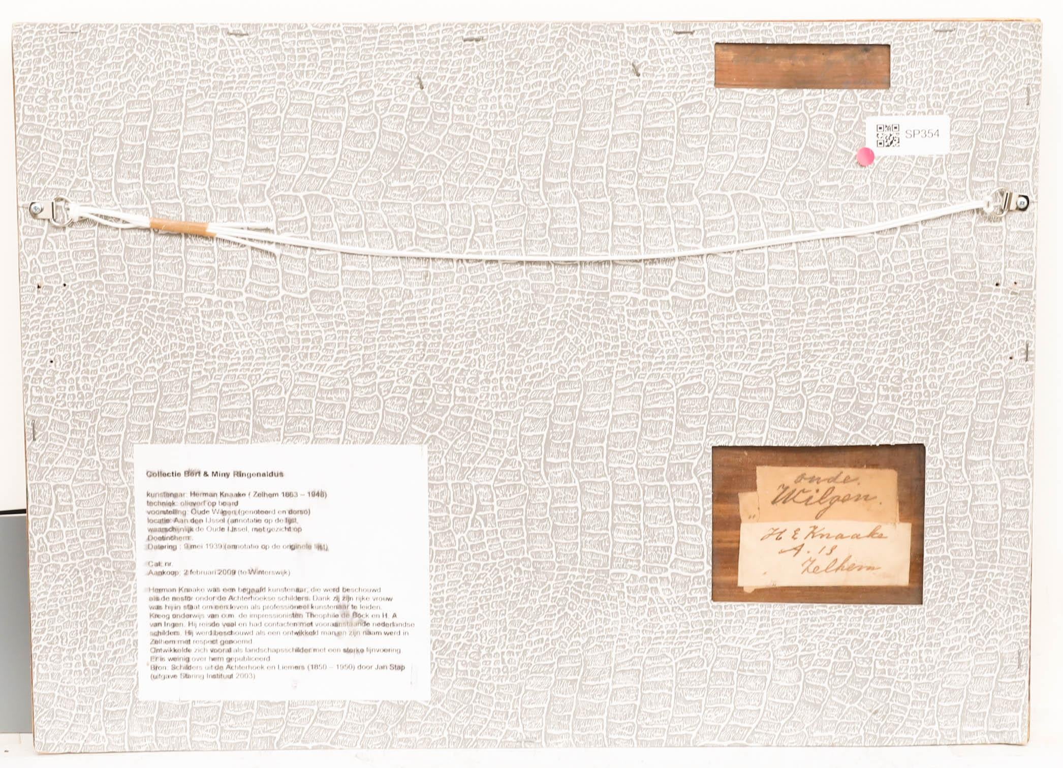 Unknown - Herman Knaake (1863-1948) - Early 20th Century Oil, By The ...