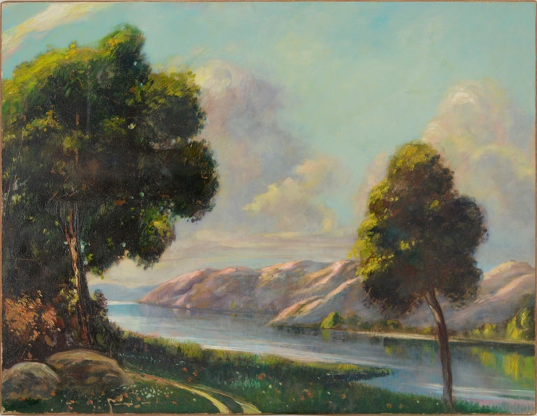 Unknown - Mid Century High Sierras Summer Splendor Landscape For Sale ...