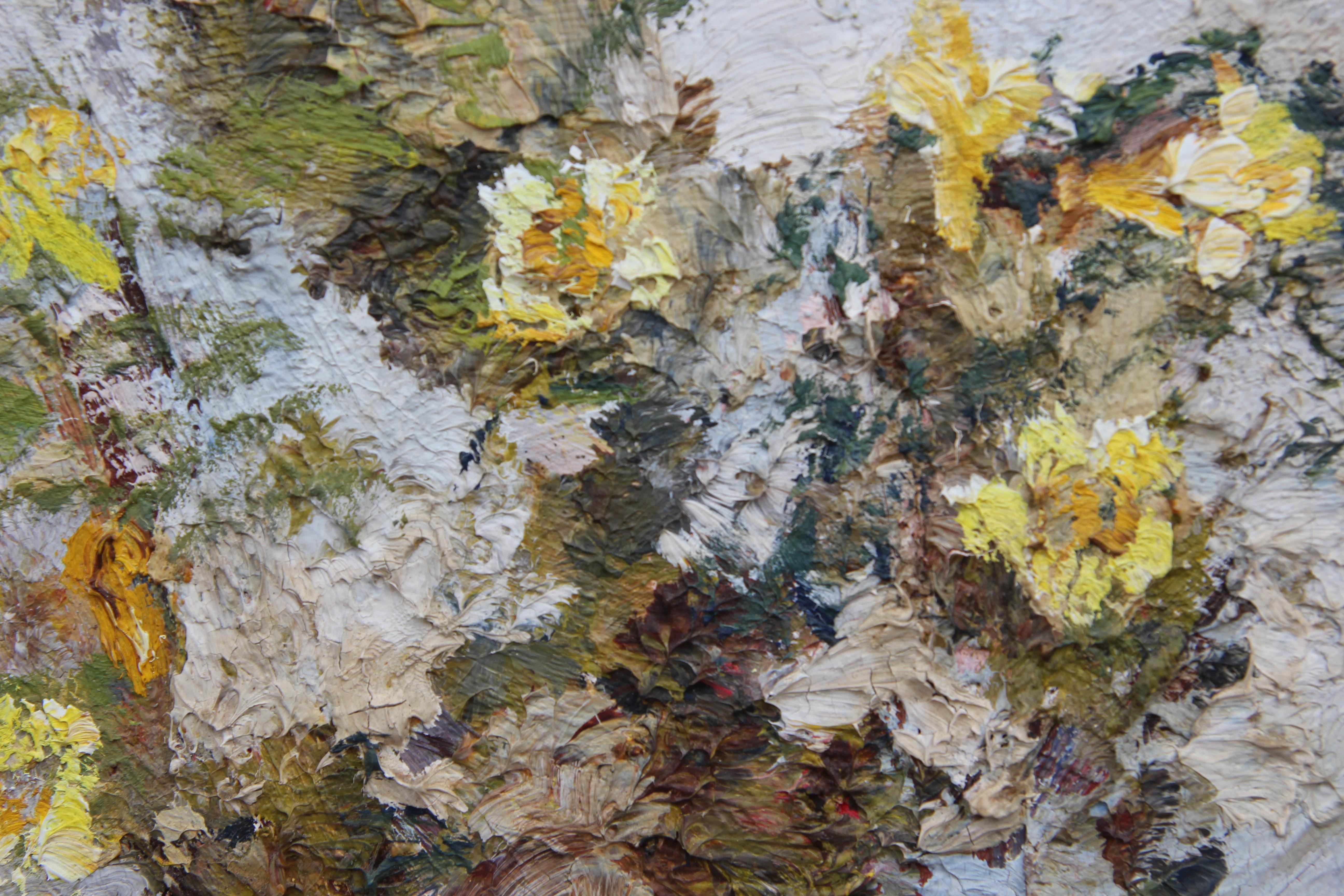 Unknown - Imposto Impressionist Floral Still Life at 1stDibs