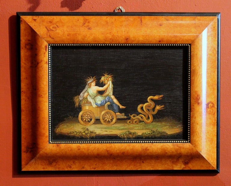 Unknown - Italian Tempera on Wood Panels Mythological Paintings ...