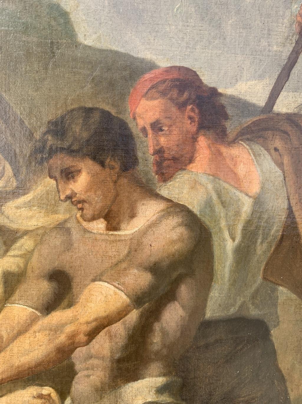 Unknown - Italian Old Master painter - 18th-19th figure painting ...