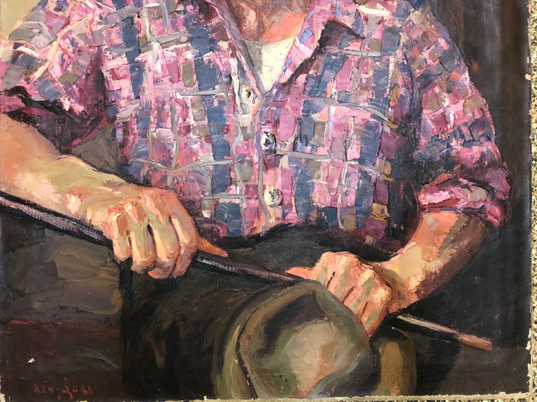 Unknown - Ken Gore Portrait "The Old Fisherman" For Sale at 1stDibs