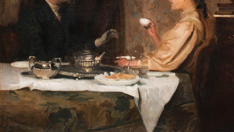 Unknown - Ladies At Tea, circa 1910 by WILLIAM CHARLES PENN (BRITISH ...