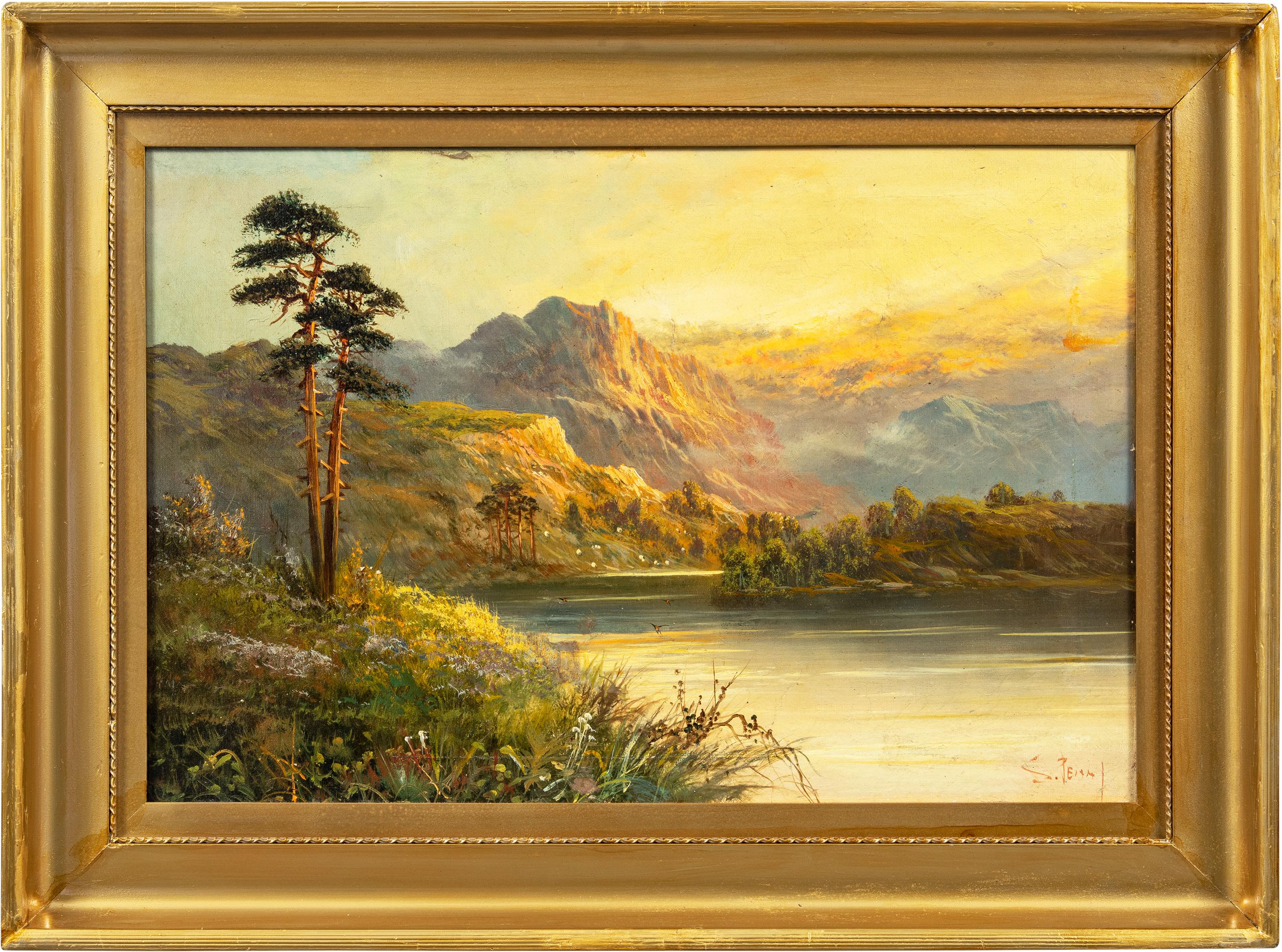 Unknown - Landscape continental painter - Late 19th century painting ...
