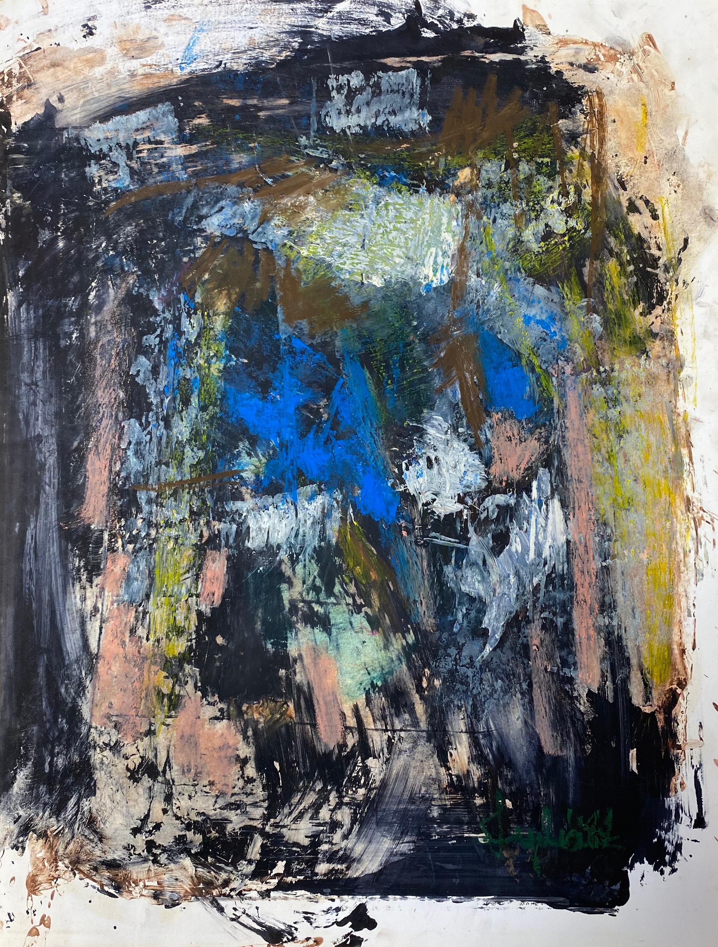 Unknown - Mid 20th Century British Abstract Oil Painting at 1stDibs