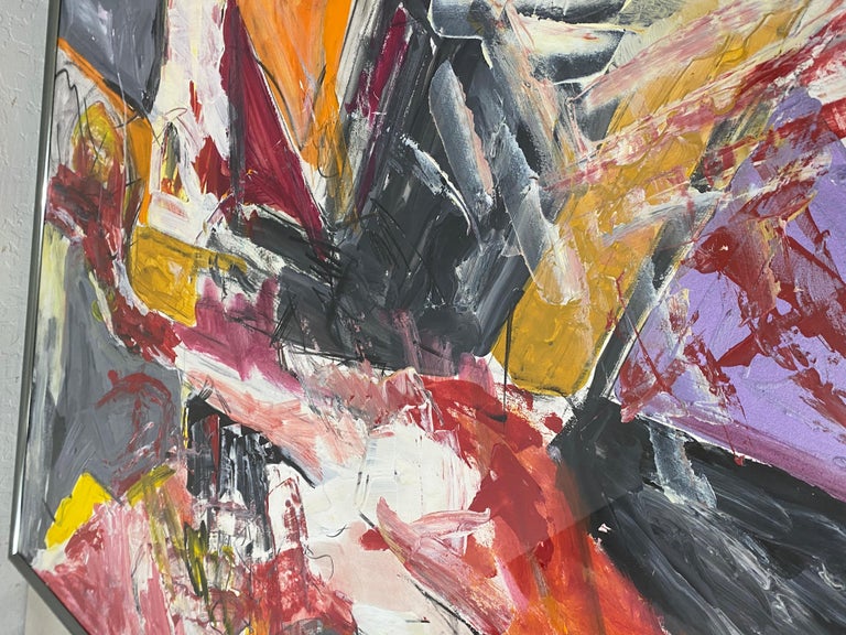 Unknown - Large Scale Late 20th Century Abstract Painting C.1986 For ...