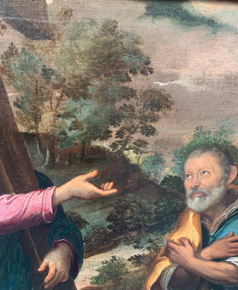 Unknown - Late XVIcentury. Flemish Artist active in Rome. Quo Vadis ...