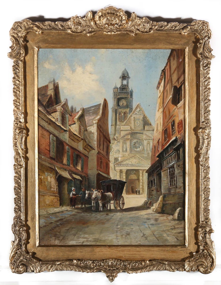 Unknown - Manner of Samuel Prout (1783-1852) - 19th Century Oil, A ...