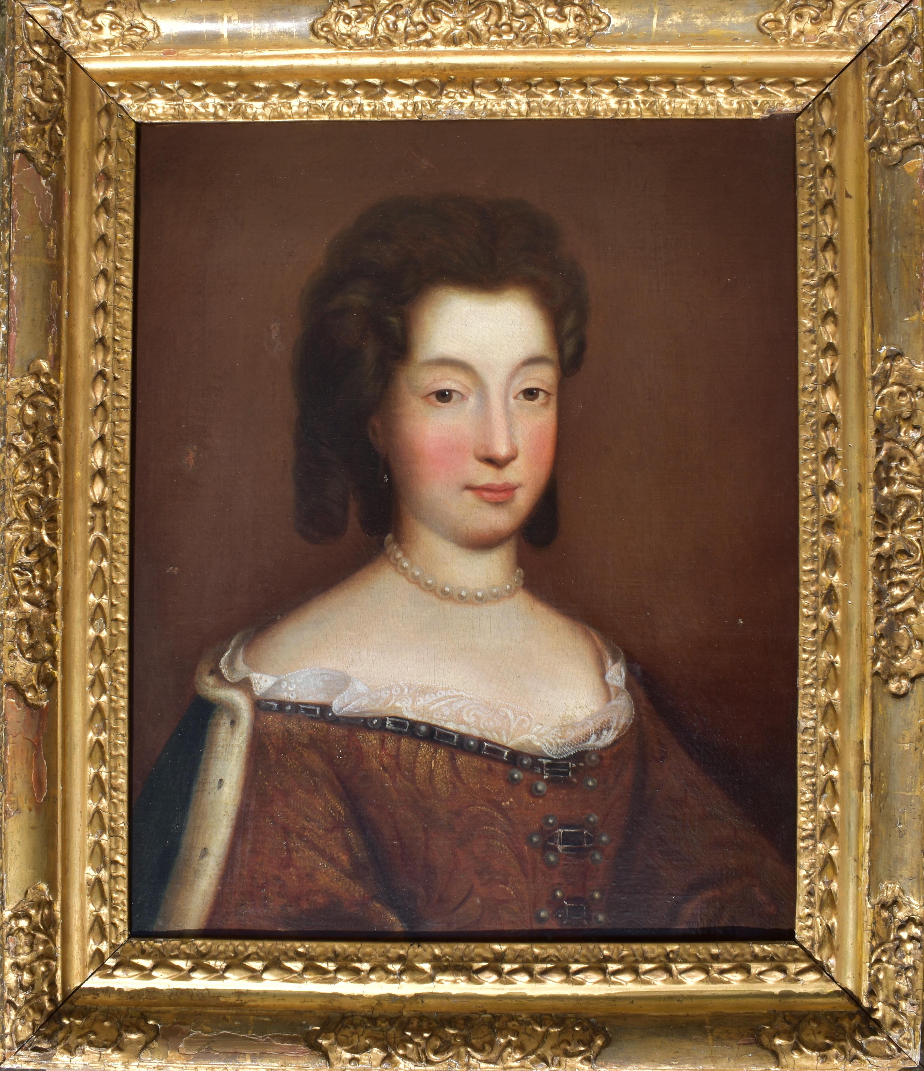 Unknown - Margravine of Bayreuth 1725 Old Master Portrait Oil Painting ...