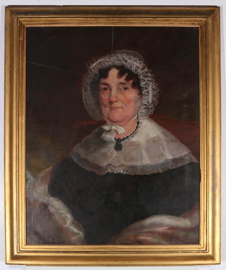 Unknown - Mid 19th Century Oil - The Matron For Sale at 1stDibs