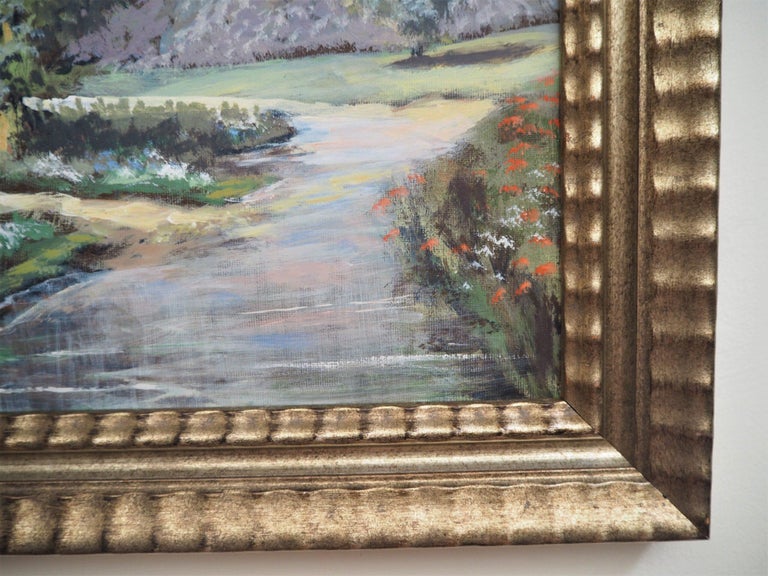 Unknown - Mid 20th Century "Springtime" Impressionist Landscape Oil ...