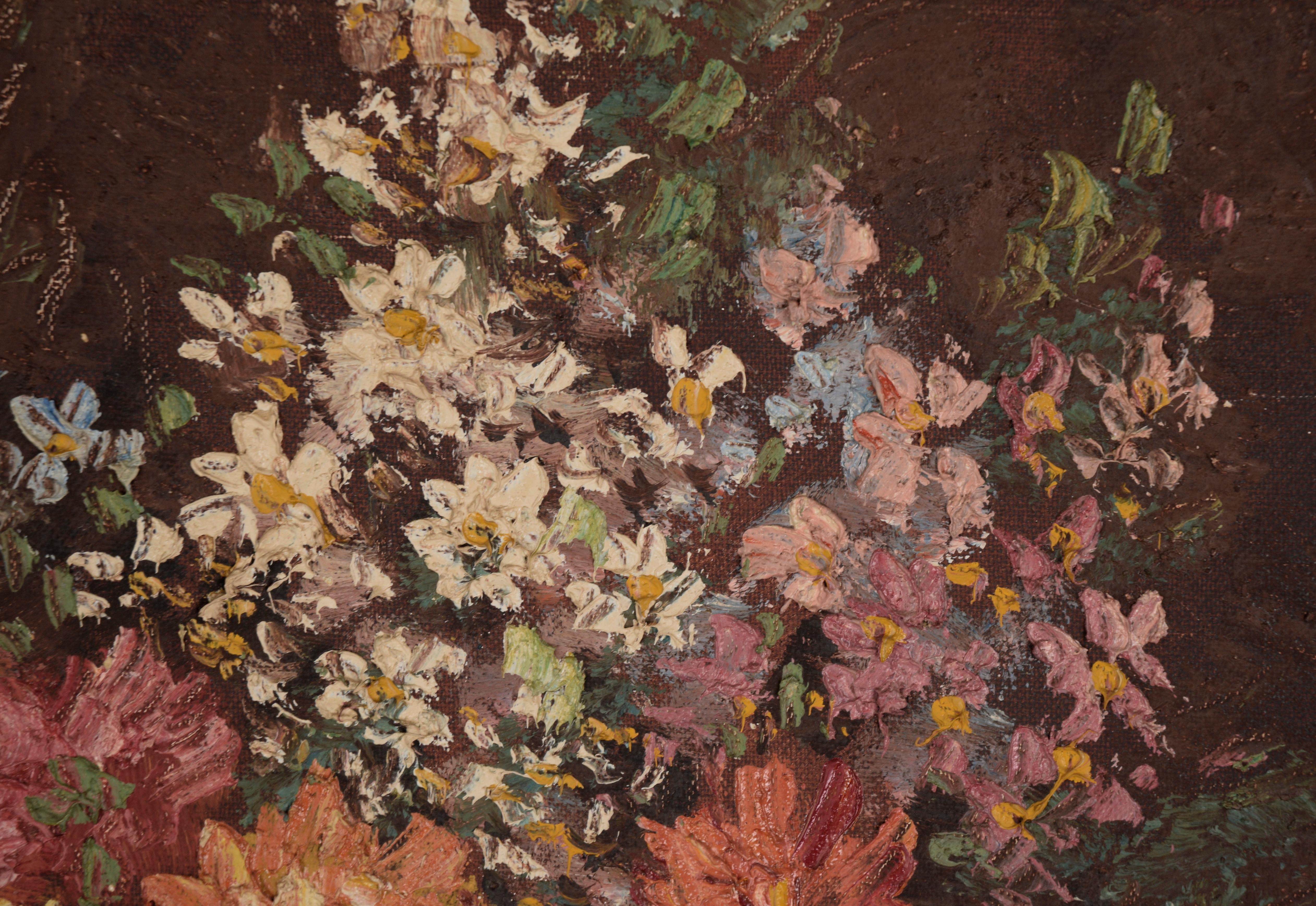 Unknown - Mid Century Floral Still Life at 1stDibs | t denver artist ...