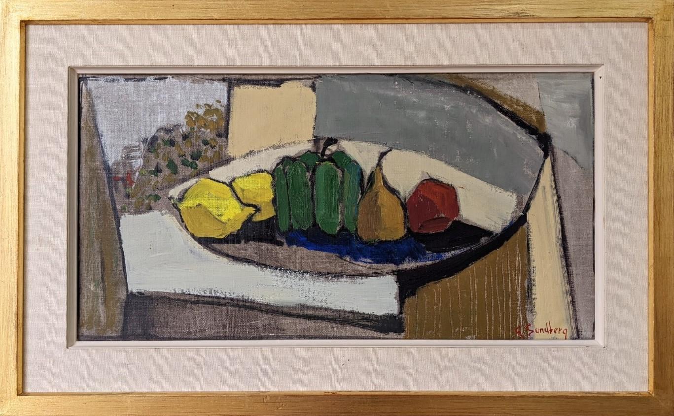 Unknown - Mid-Century Modern Vintage Still Life Oil Painting - The ...