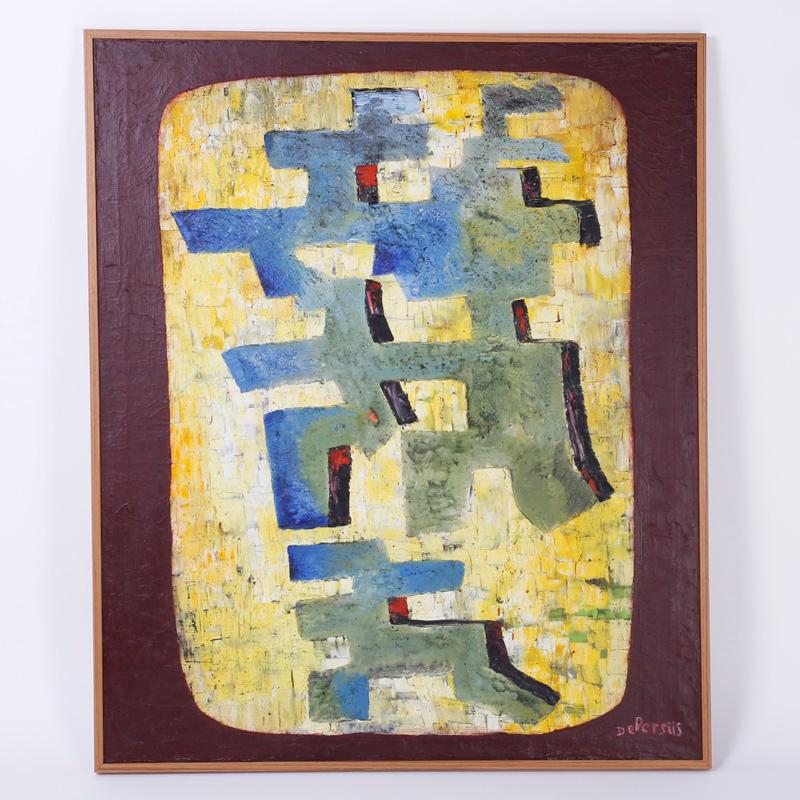 Bill Dean - Oil Painting by Bill Dean "Red Reflections" at 1stDibs