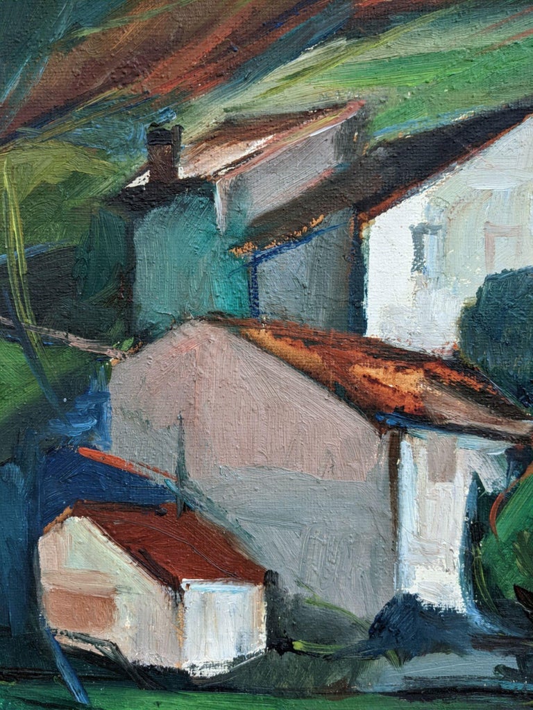 Unknown - Mid Century Spanish Oil Painting, Post-Impressionist ...