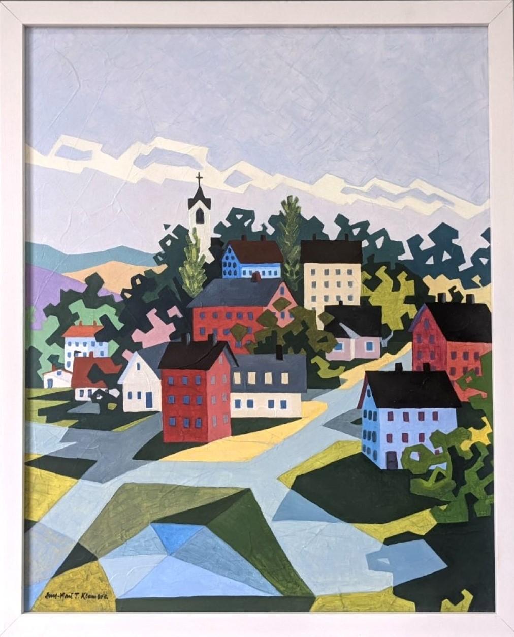 Max Gregor Carlsson - Mid-Century Modern Swedish Framed Oil Painting ...