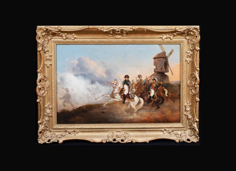 Unknown - Napoleon At The Battle Of Ligny (1815), 19th Century For Sale ...