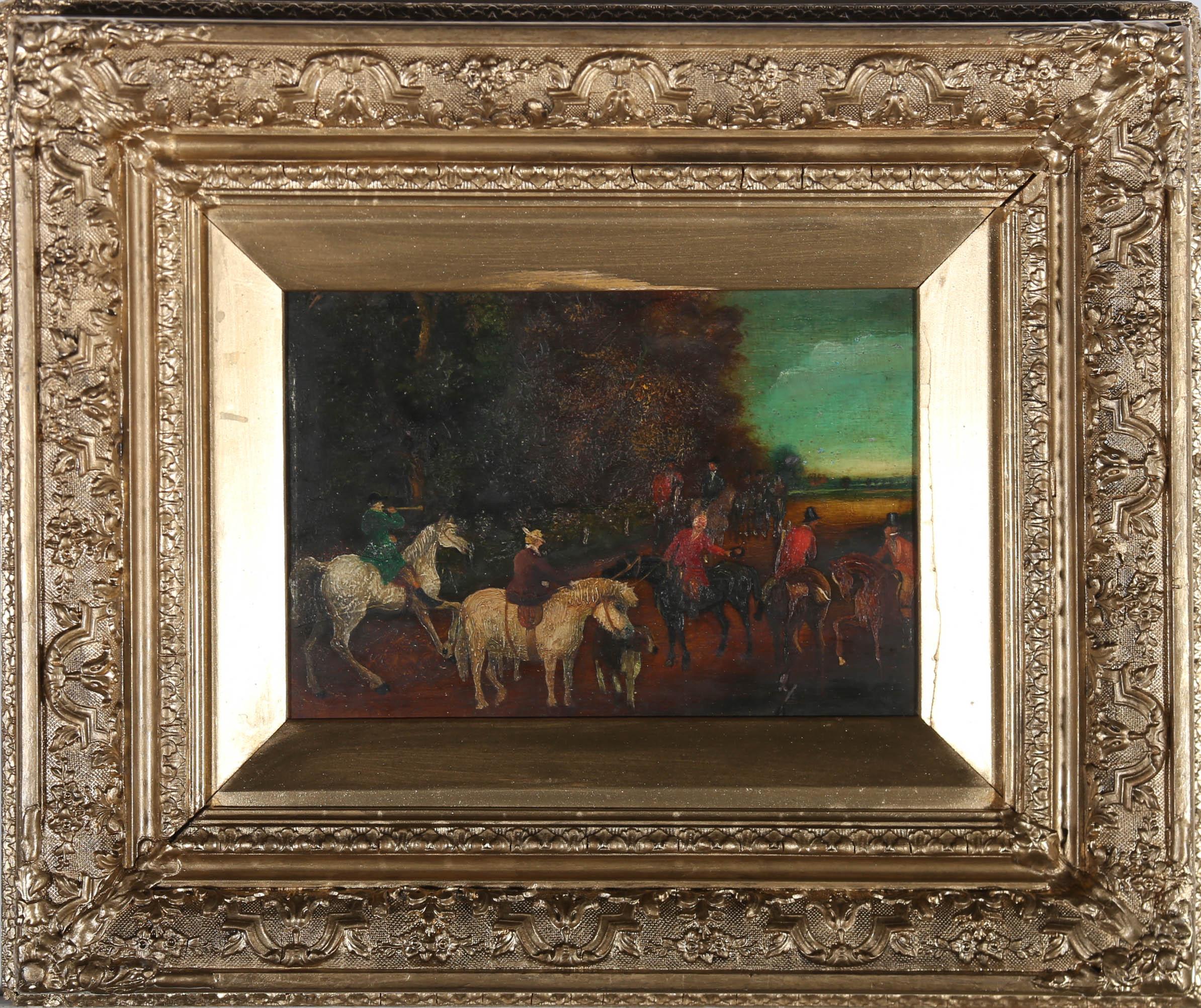 J.A. Moyle - J.A. Moyle - Large Signed Early 20th Century English Oil ...