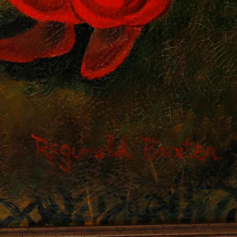 Unknown - Oil Painting on Canvas of a Giraffe by Reginald Baxter at 1stDibs