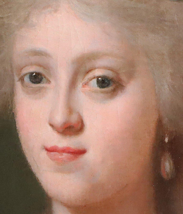 Unknown - Oil Portrait, French 18th Century of an Austrian Princess ...