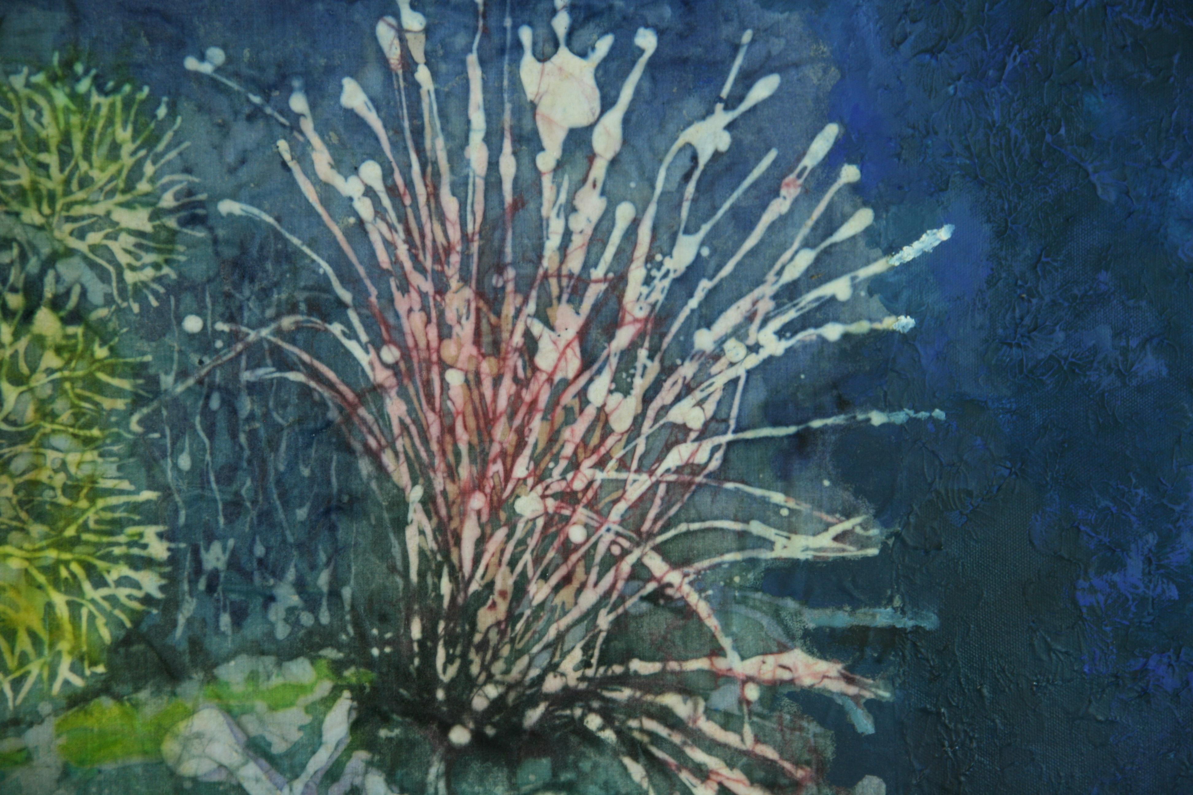 Unknown - Oversized Under Water Coral Abstract For Sale at 1stDibs