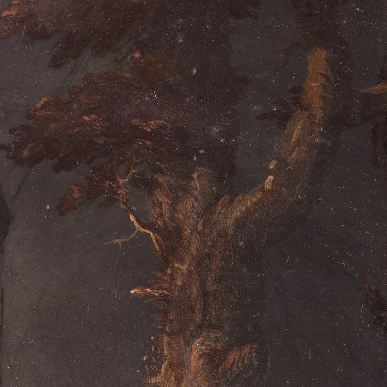 Unknown - Penitent Magdalene and St. John the Baptist, oil on slate ...